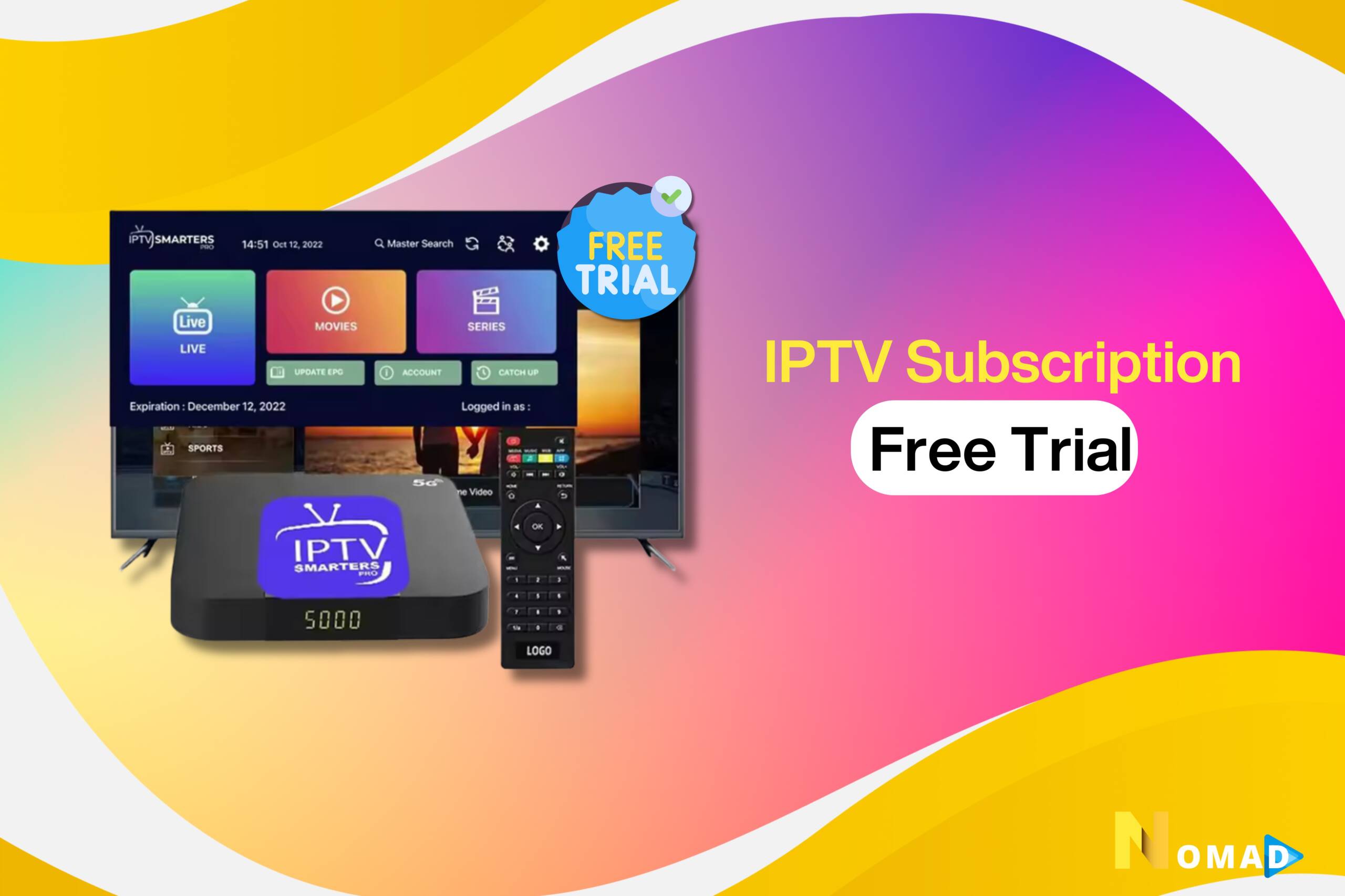 IPTV Subscription Free Trial